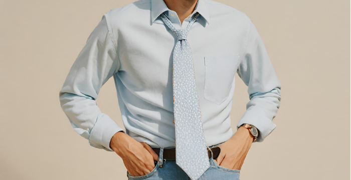 Recommended versatile tie for summer – Blue Tie – ties2you