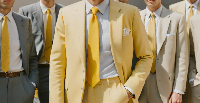 What Color Suit With Yellow tie? – ties2you