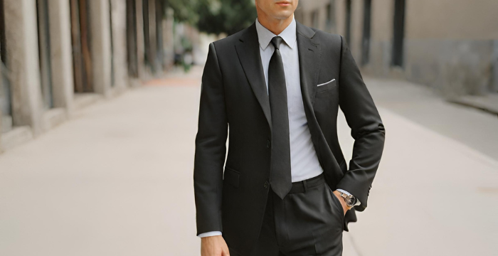 How to accessorize a black suit? – ties2you