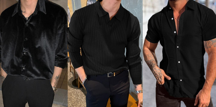 Black Shirt- An Essential trendy item in your wardrobe – ties2you
